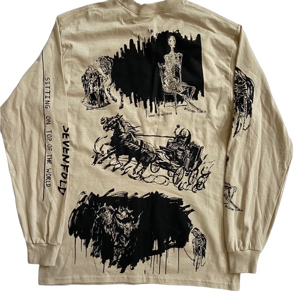 Avenged Sevenfold x Wes Lang | Shirts | Avenged Sevenfold Wes Lang 224 ...